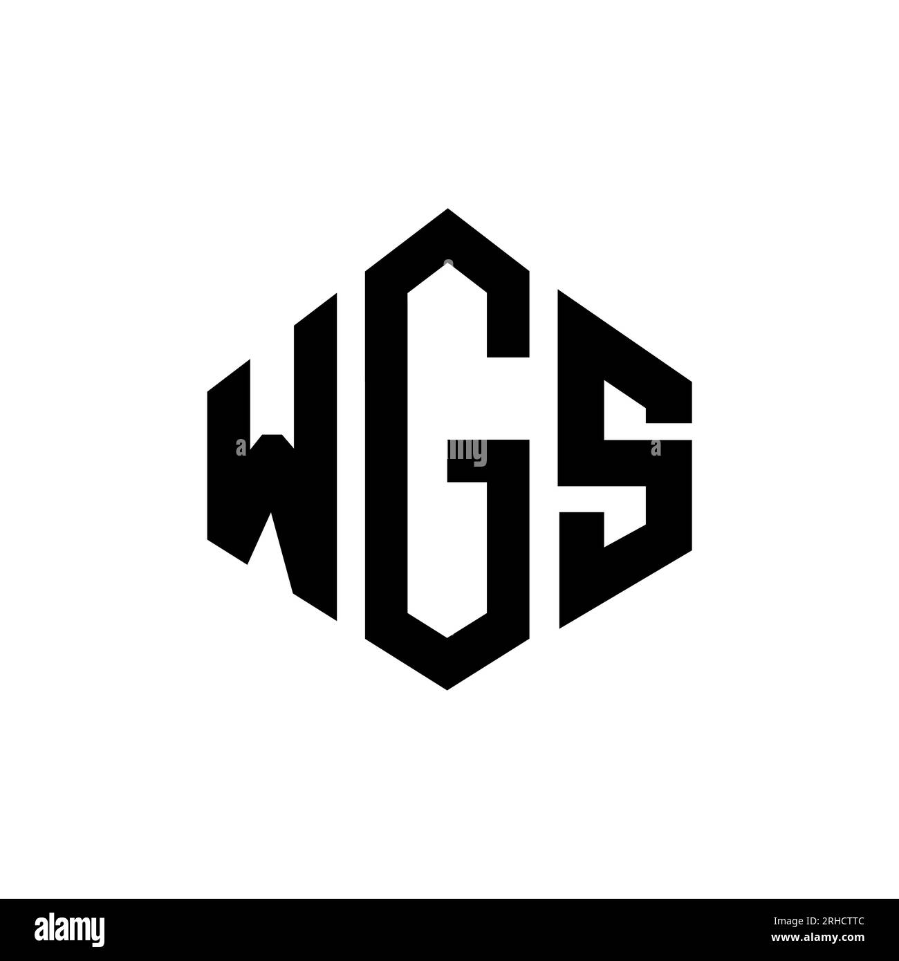 Wgs logo design hi-res stock photography and images - Alamy