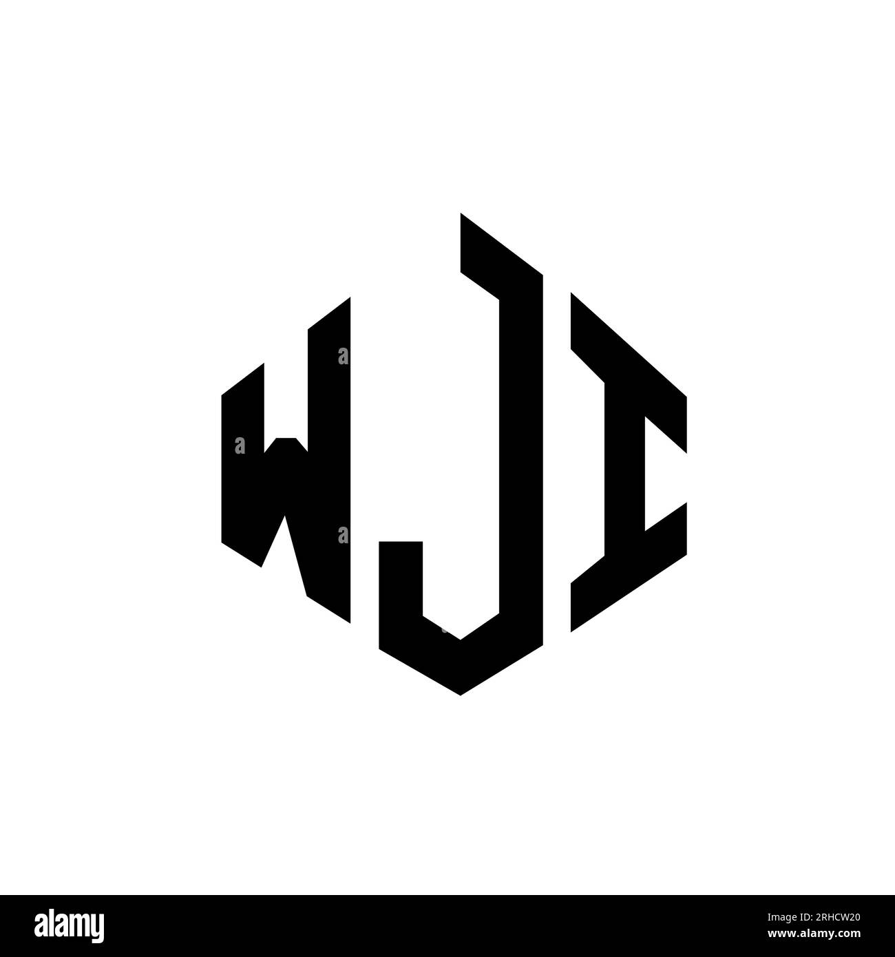 Wji logo design hi-res stock photography and images - Alamy