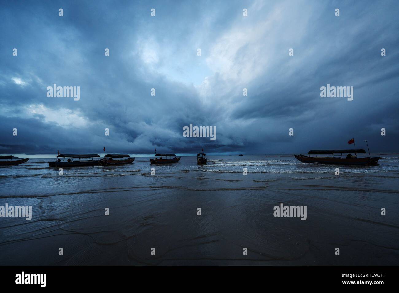 Dongxing. 15th Aug, 2023. This photo taken on Aug. 15, 2023 shows an ...