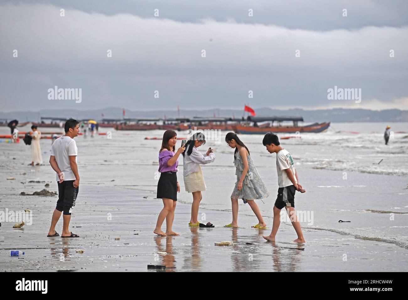 Dongxing, China's Guangxi Zhuang Autonomous Region. 15th Aug, 2023 ...