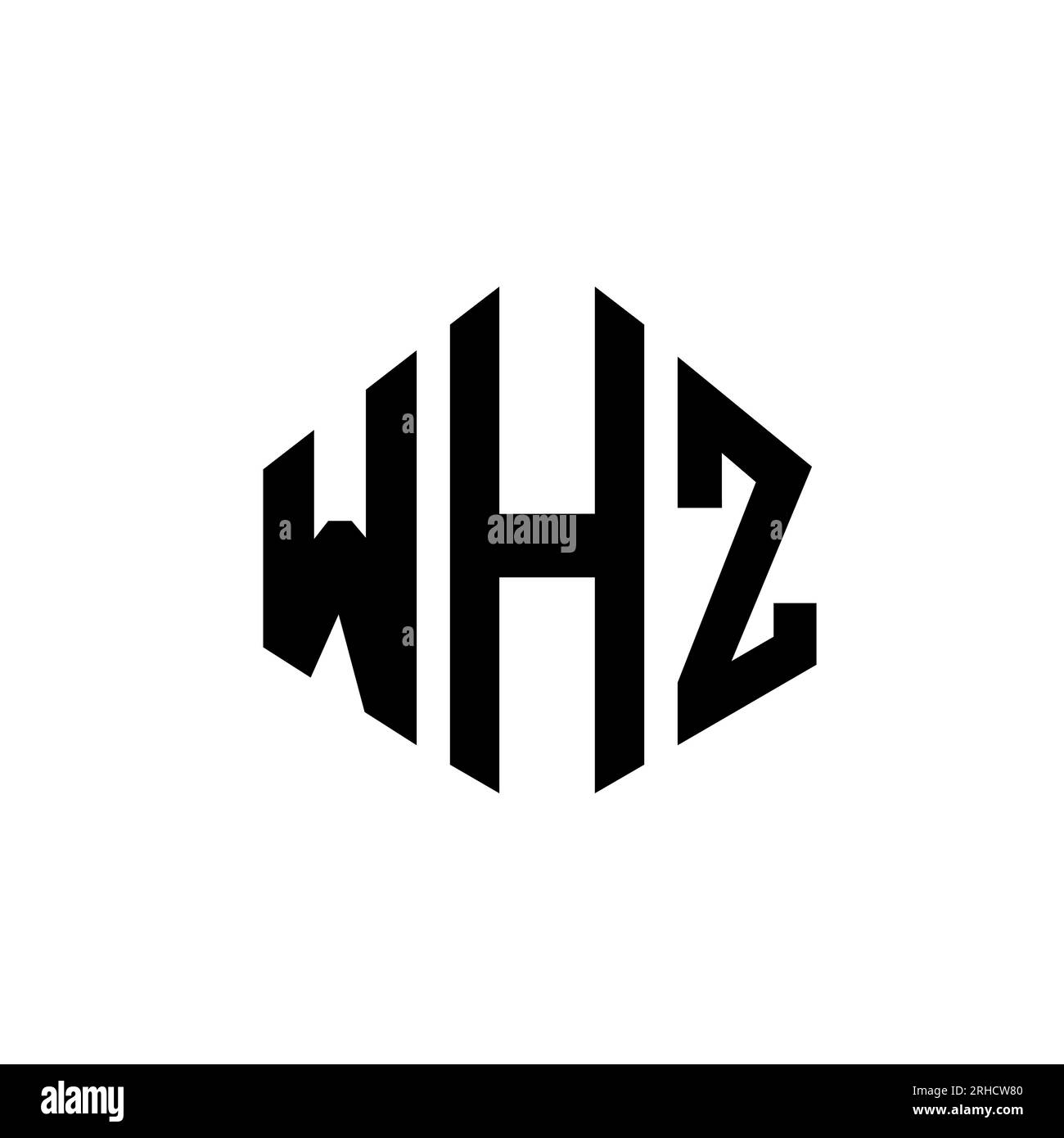 Whz logo design hi-res stock photography and images - Alamy