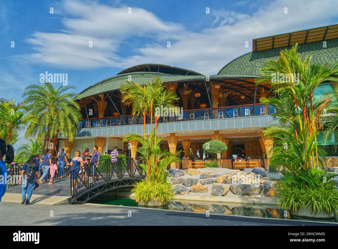 Ayutthaya, Thailand - Aug 13, 2023: The main building with beautiful ...