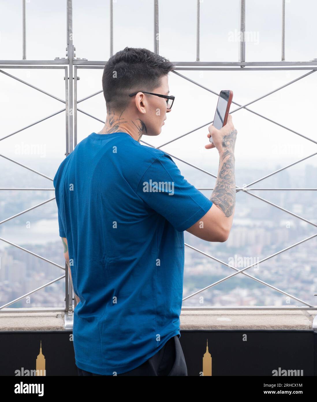 PFL fighter Larissa Pacheco visits Empire State Building in New York on ...