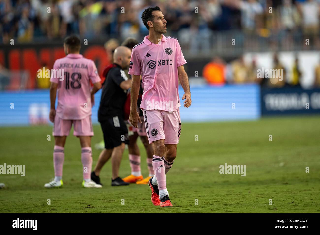CHESTER, PA - AUGUST 15: Inter Miami midfielder Sergio Busquets (5 ...