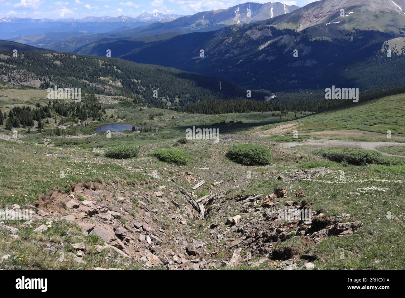 Hoosier pass views Stock Photo - Alamy