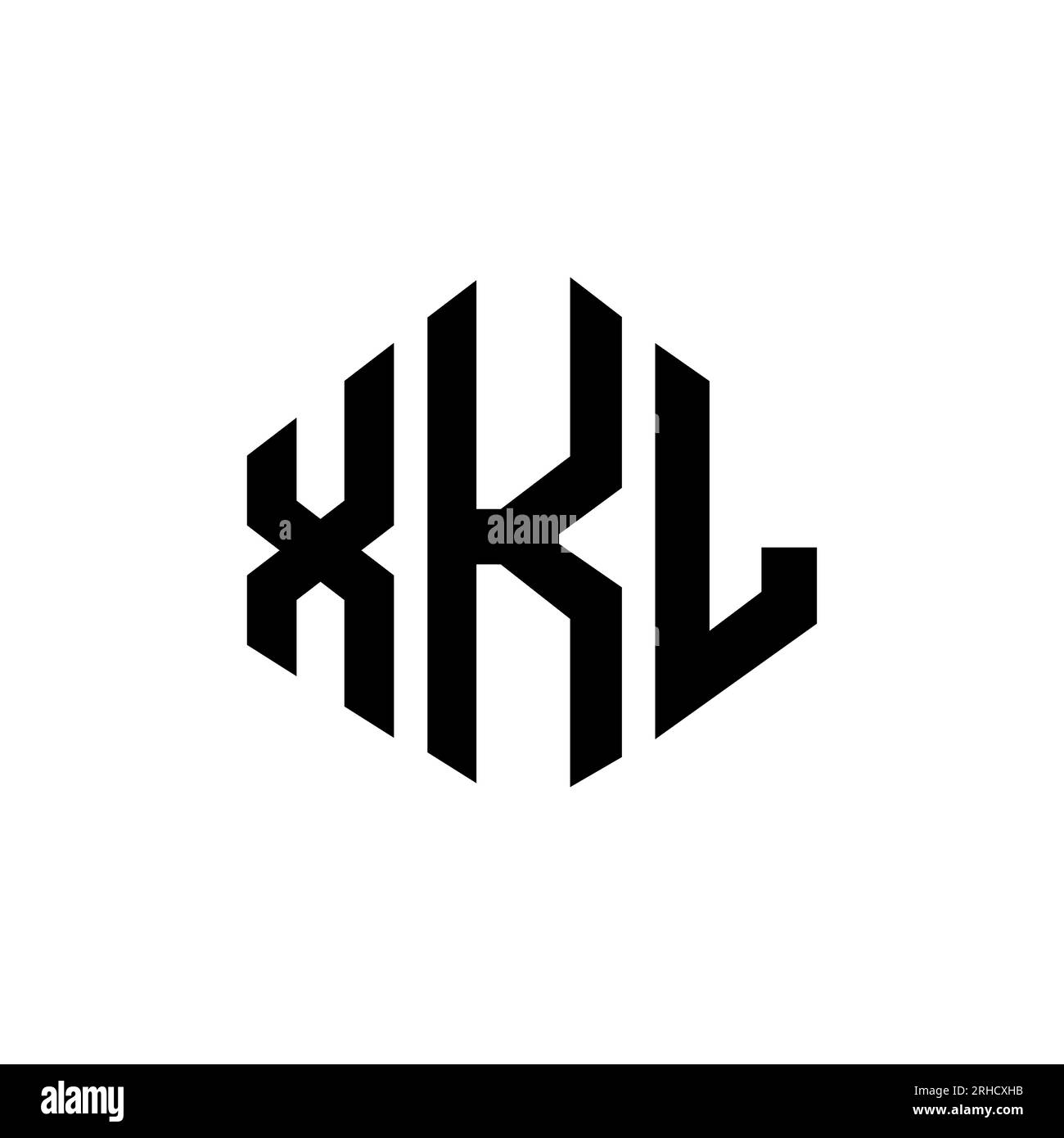Xkl logo design Stock Vector Images - Alamy