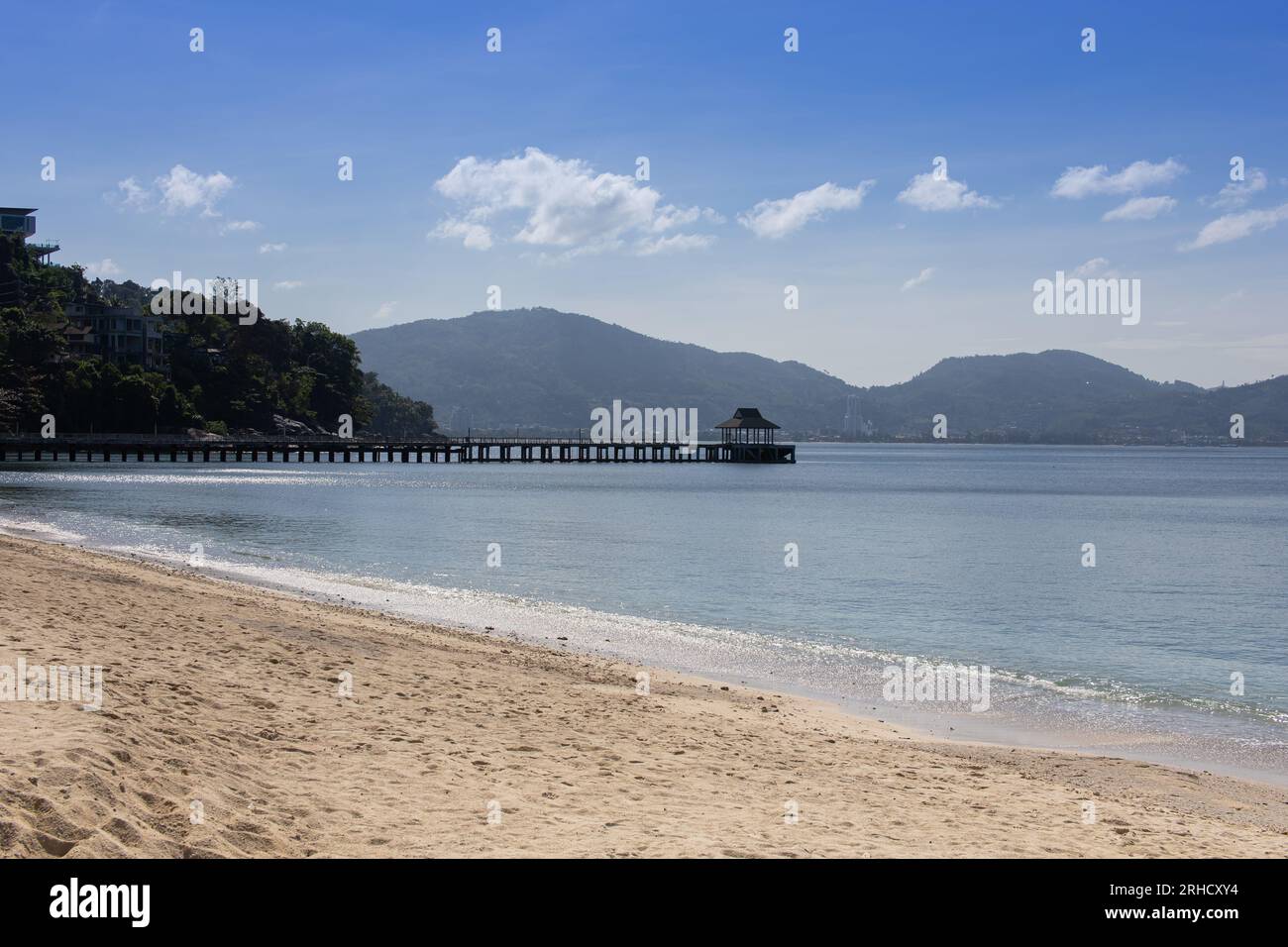 travel concept tourism and holidays. Tropical Resort. Sea berth Stock ...