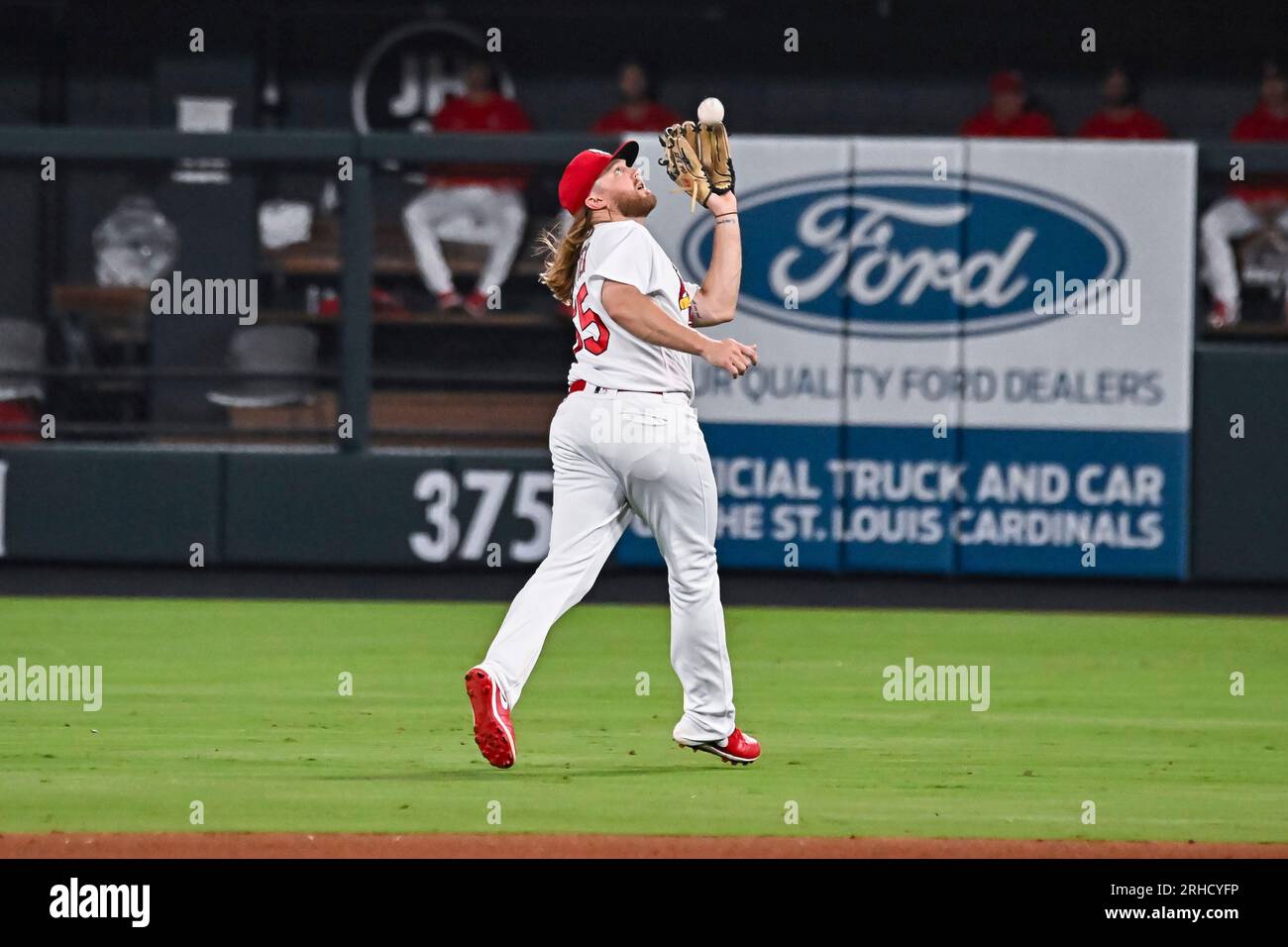 ST. LOUIS, MO - Aug 15: St. Louis Cardinals second baseman Taylor ...