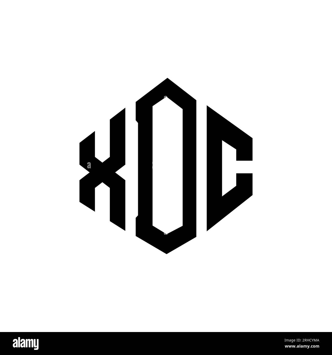 Xdc logo design hi-res stock photography and images - Alamy