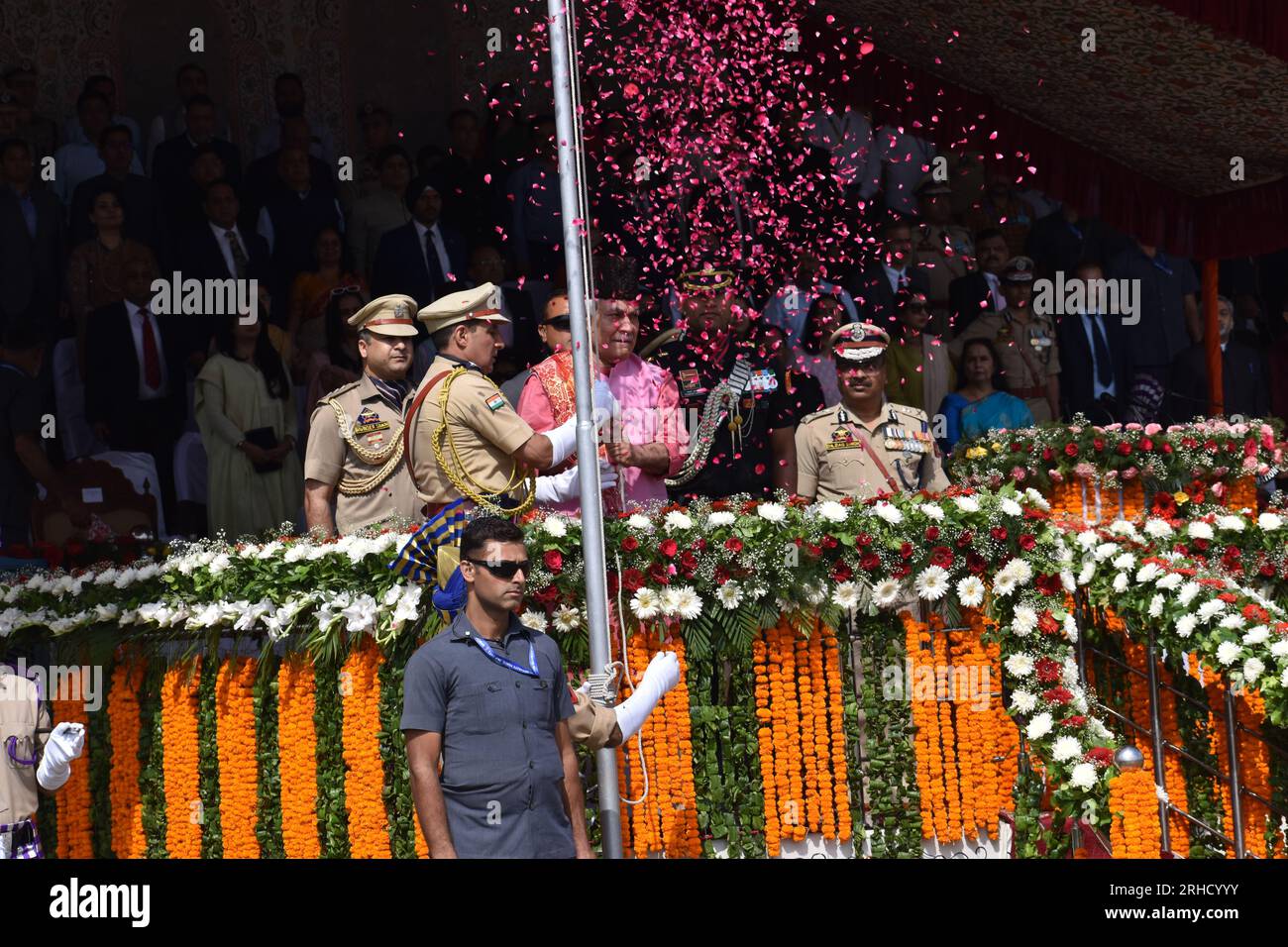 Non Exclusive: August 15, 2023, Srinagar, India: 77th Independence day ...