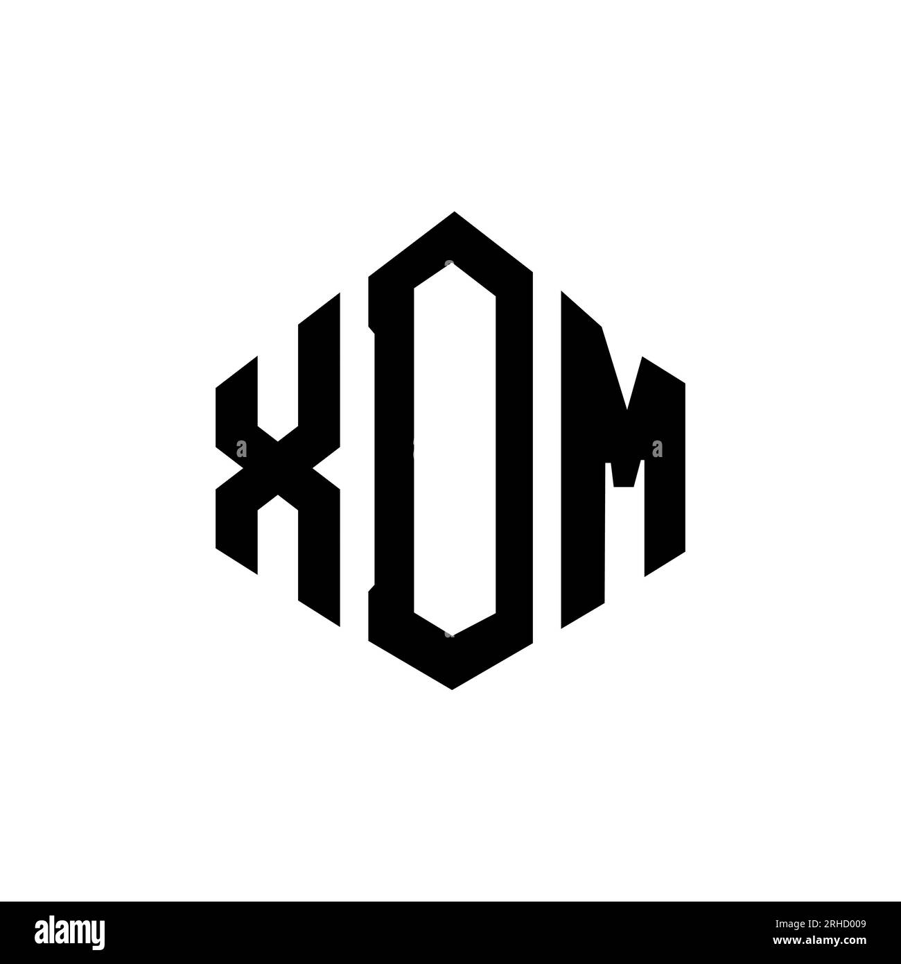 Xdm logo design Black and White Stock Photos & Images - Alamy