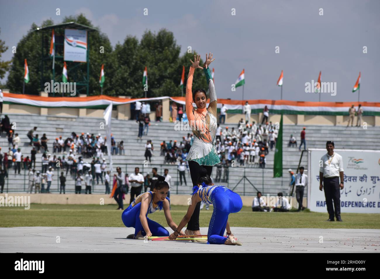 Non Exclusive: August 15, 2023, Srinagar, India: 77th Independence Day ...