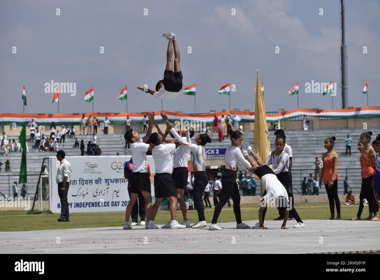 Non Exclusive: August 15, 2023, Srinagar, India: 77th Independence Day ...