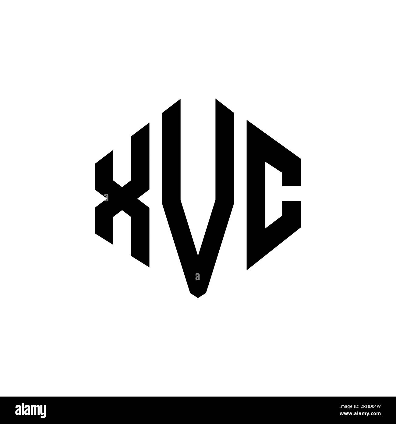 Xvc hexagon Black and White Stock Photos & Images - Alamy