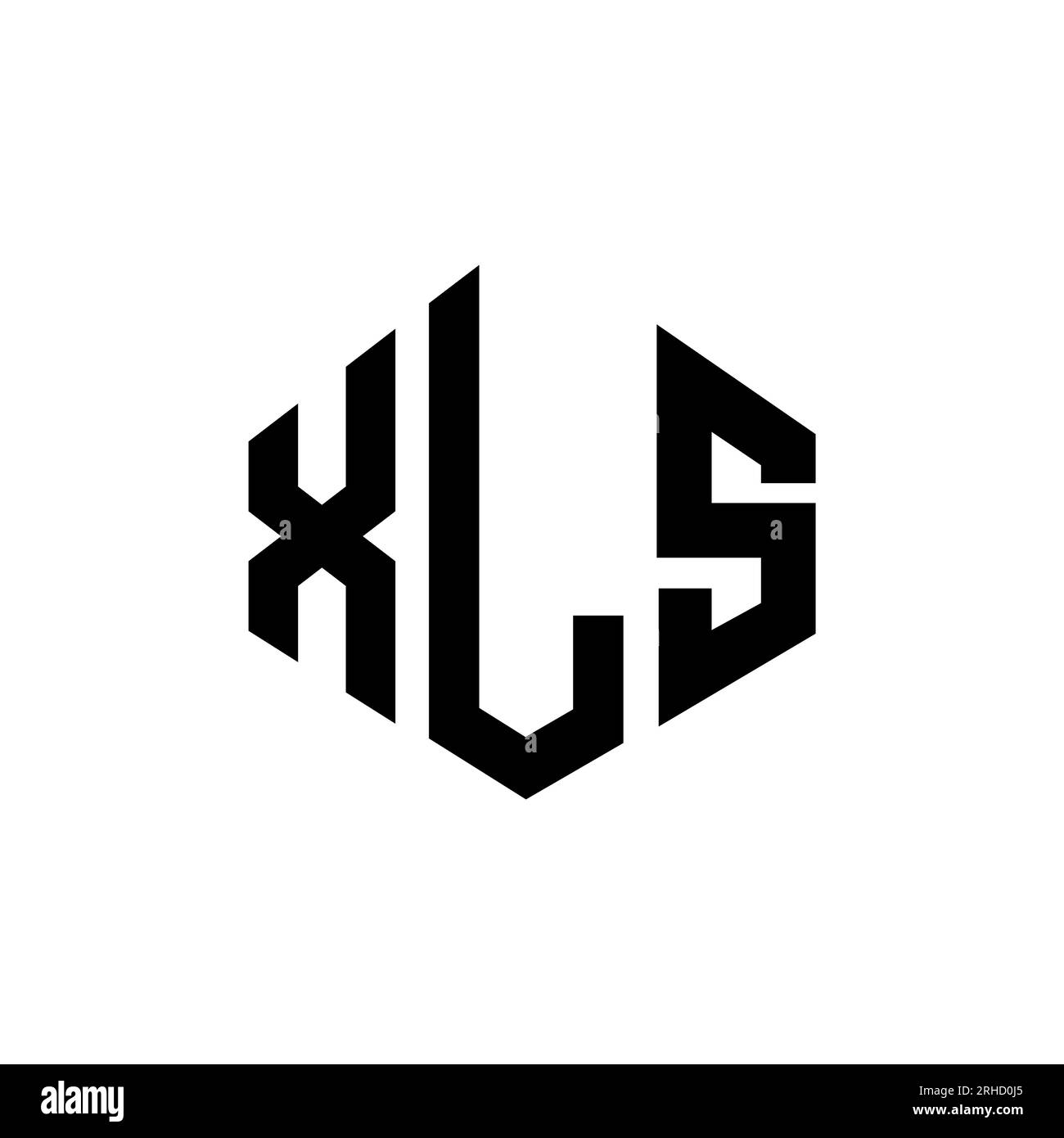 Xls font Stock Vector Images - Alamy
