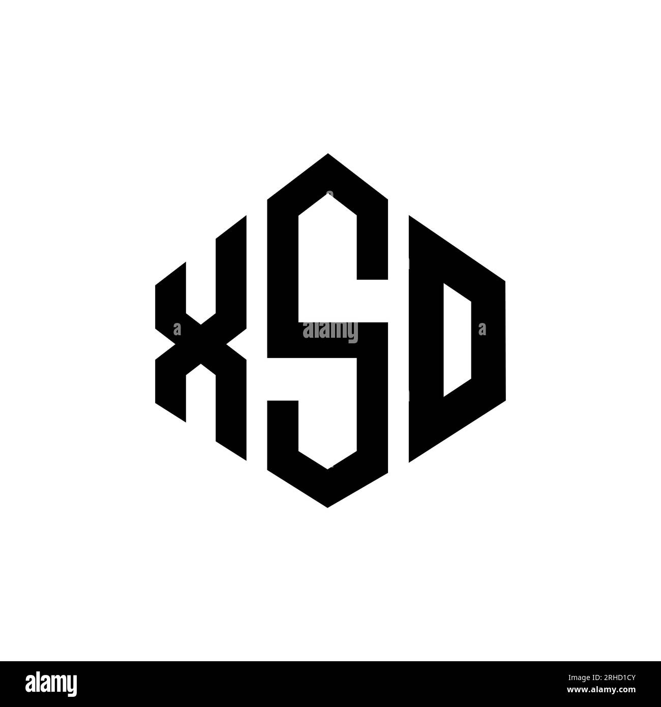 Xso hexagon Stock Vector Images - Alamy