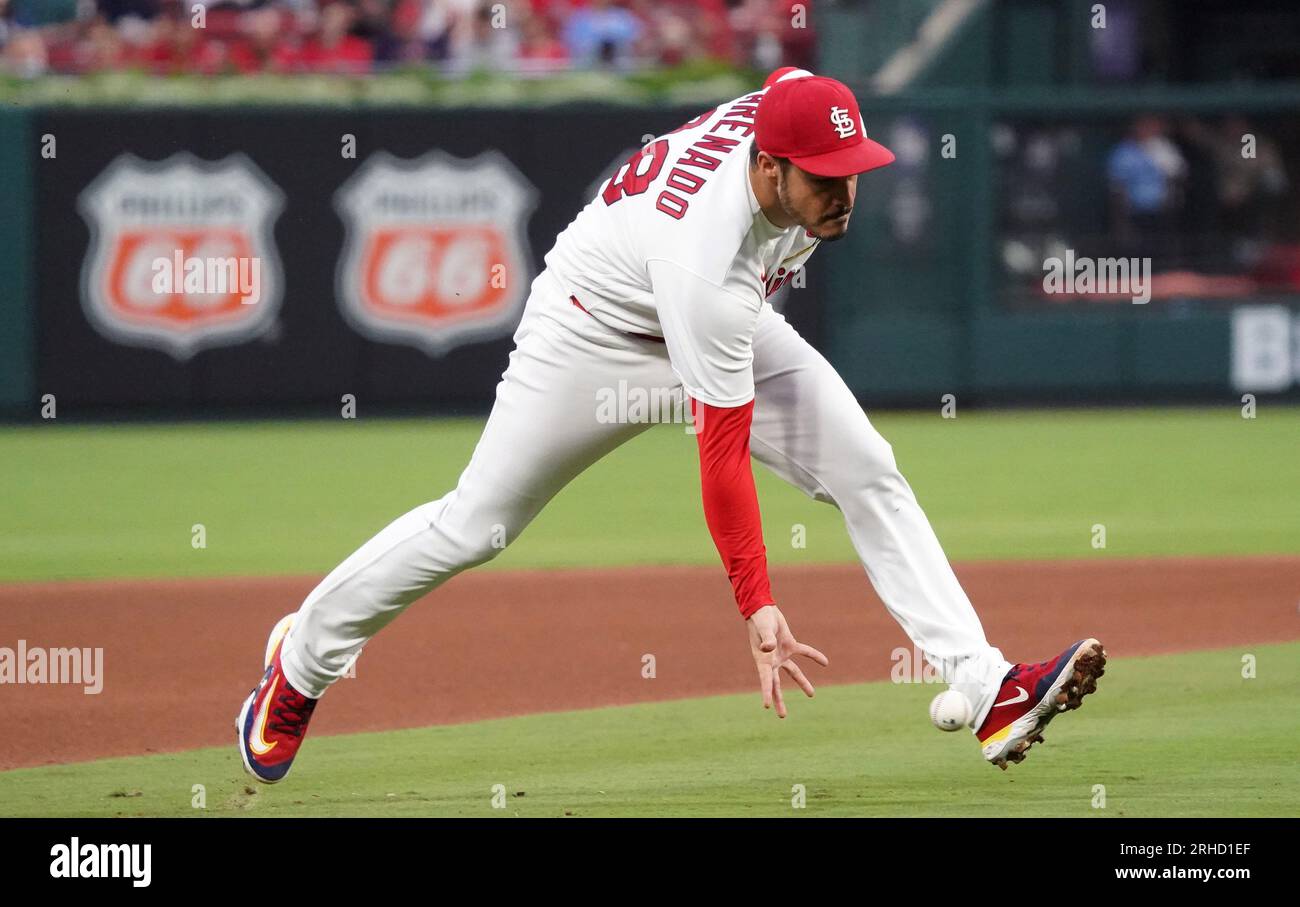 St. Louis, United States. 15th Aug, 2023. St. Louis Cardinals third ...