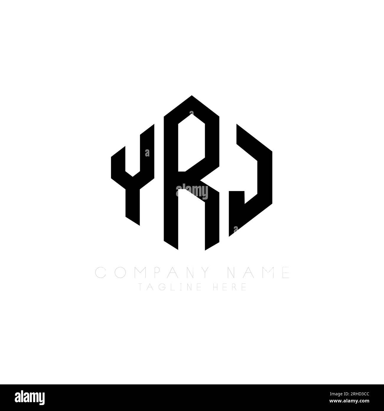 Yrj logo design hi-res stock photography and images - Alamy