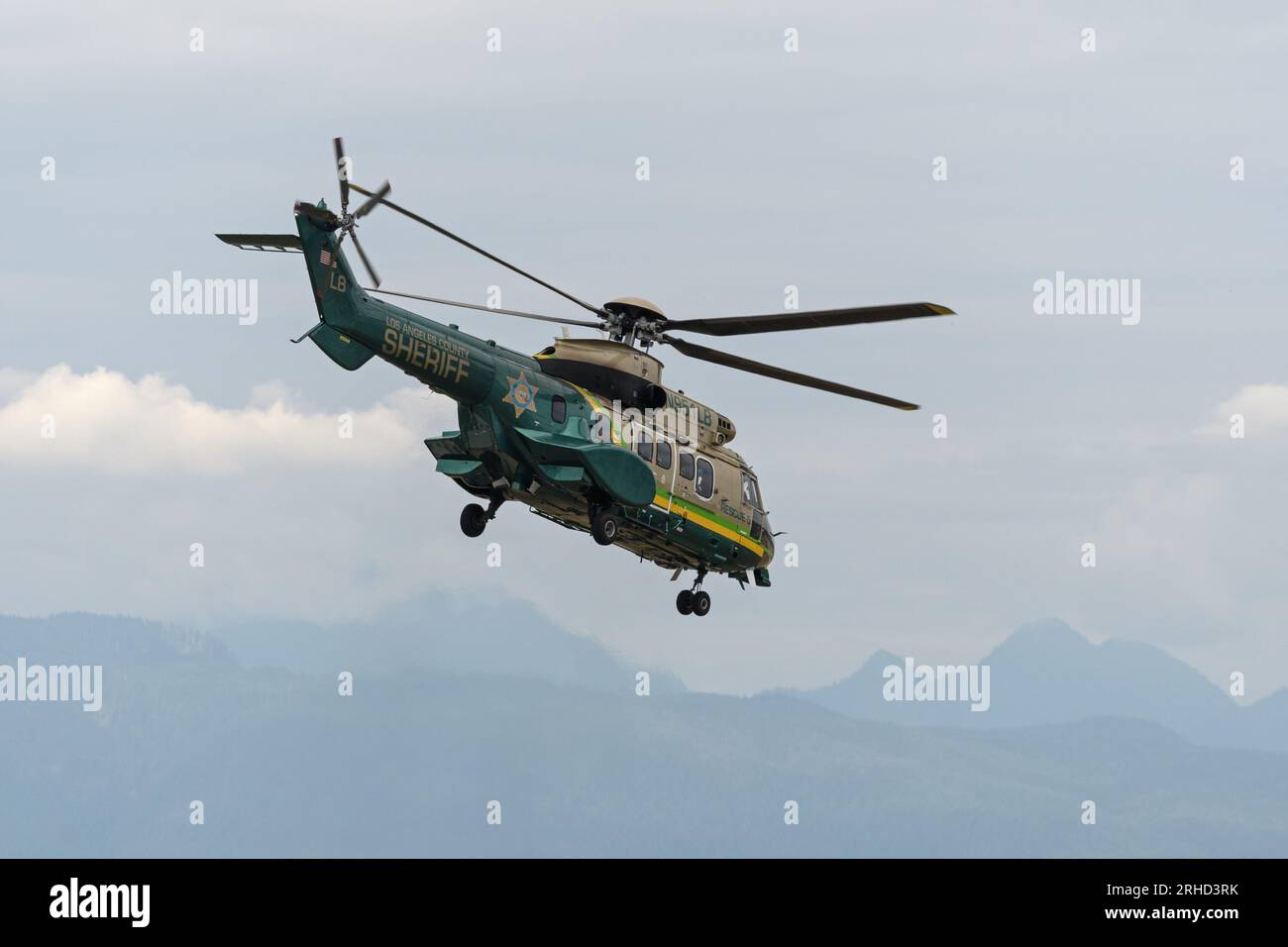 Richmond, British Columbia, Canada. 8th Aug, 2023. An Aerospatiale AS ...