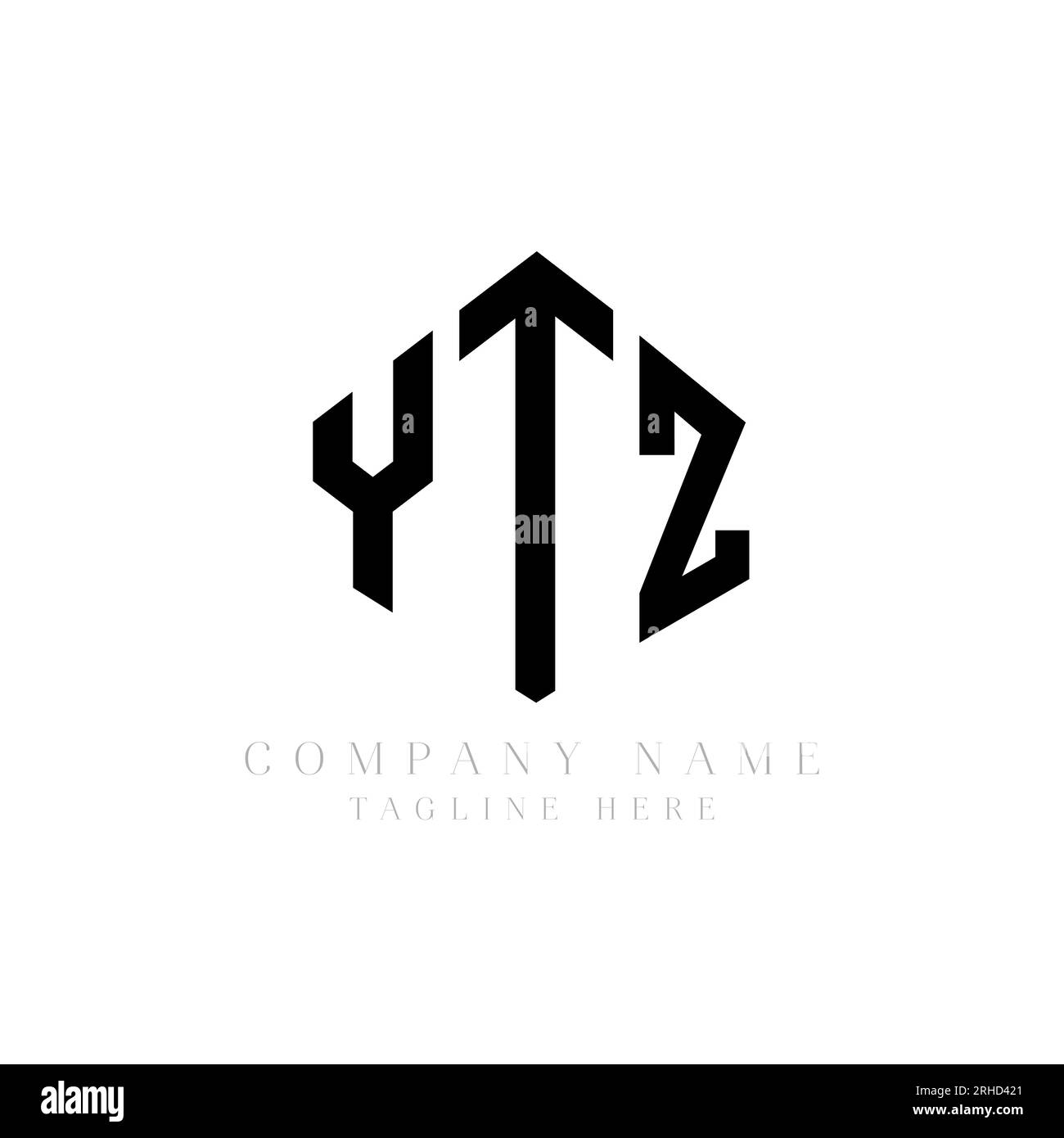 Ytz logo design hi-res stock photography and images - Alamy