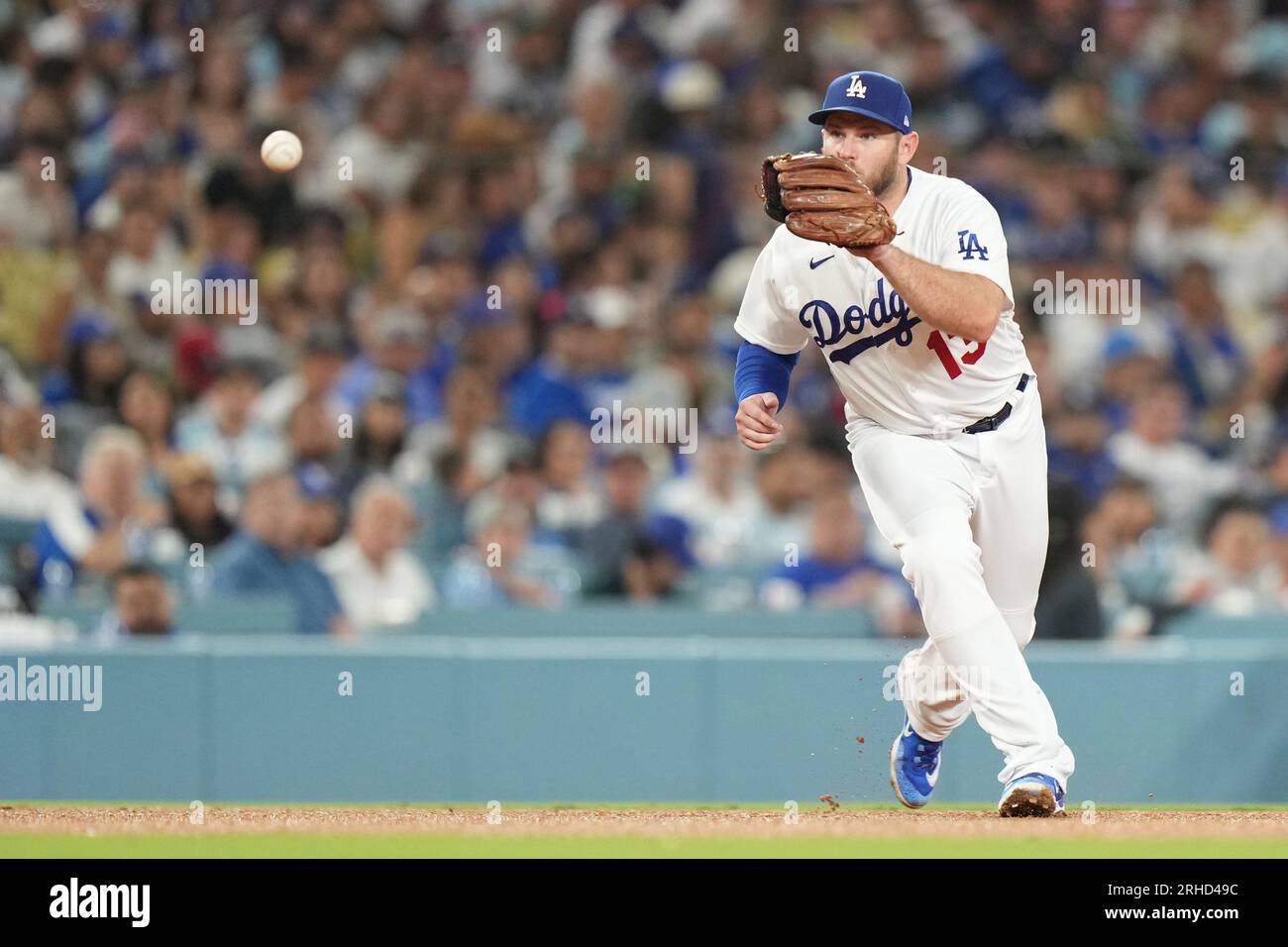 LOS ANGELES, CA - AUGUST 15: Los Angeles Dodgers third baseman Max ...