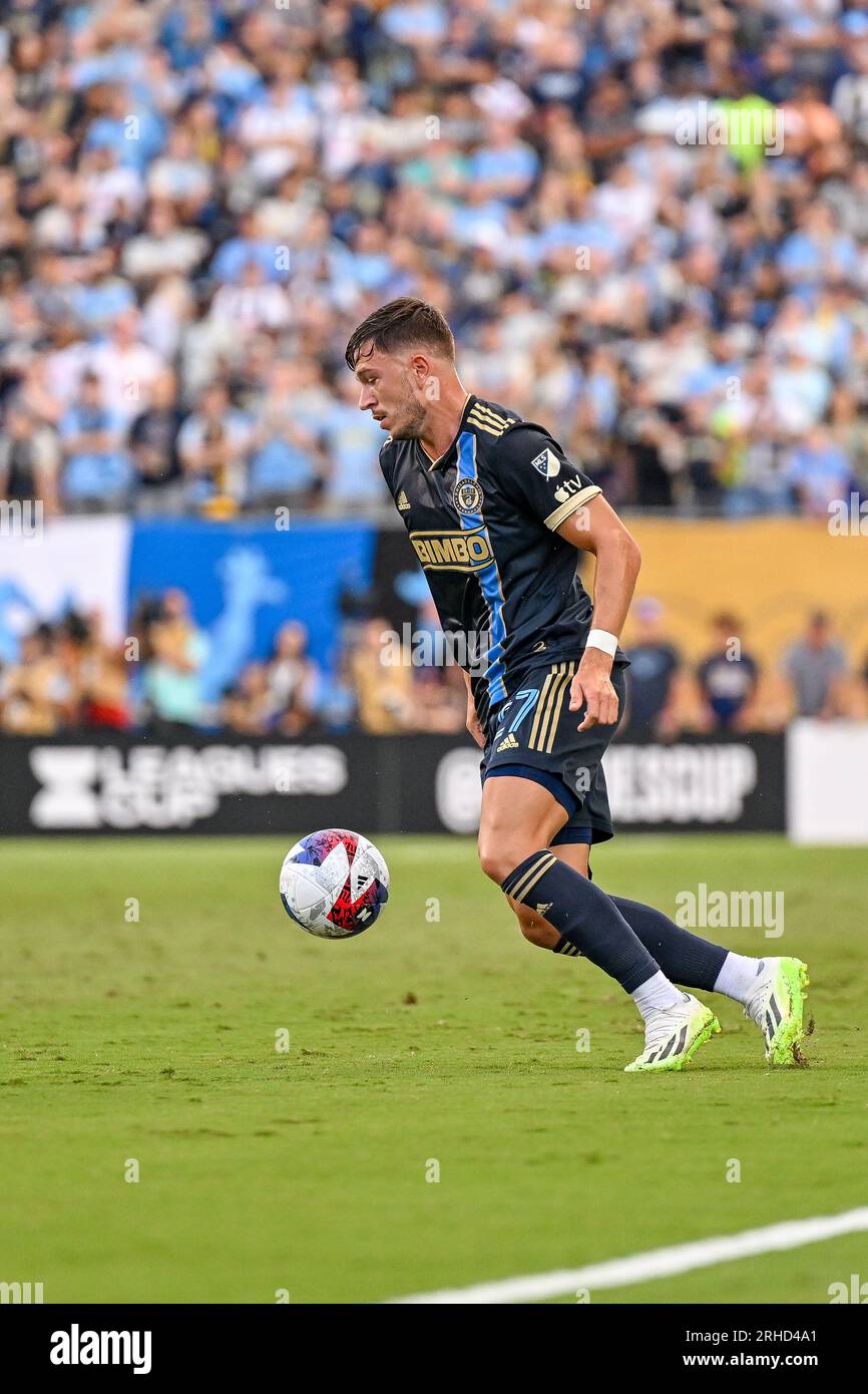 Chester, PA, USA 15th Aug, 2023 Kai Wagner - Philadelphia Union ...