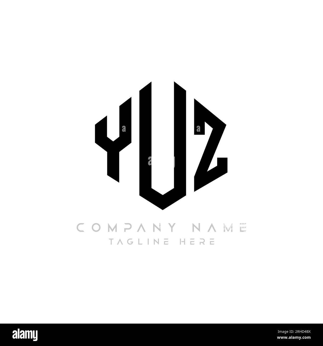 Yuz logo design hi-res stock photography and images - Alamy