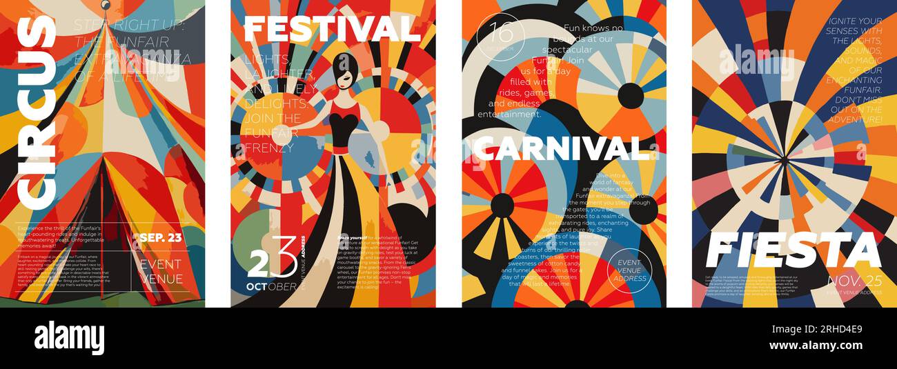 Vintage Carnival Poster Design