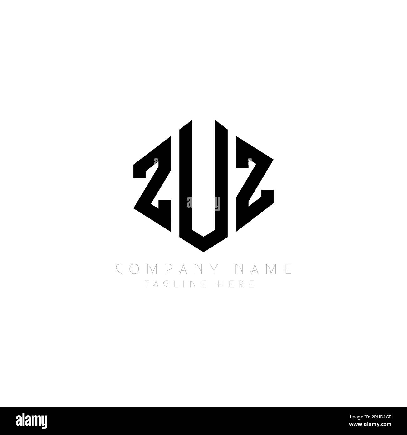 Zuz logo design Cut Out Stock Images & Pictures - Alamy