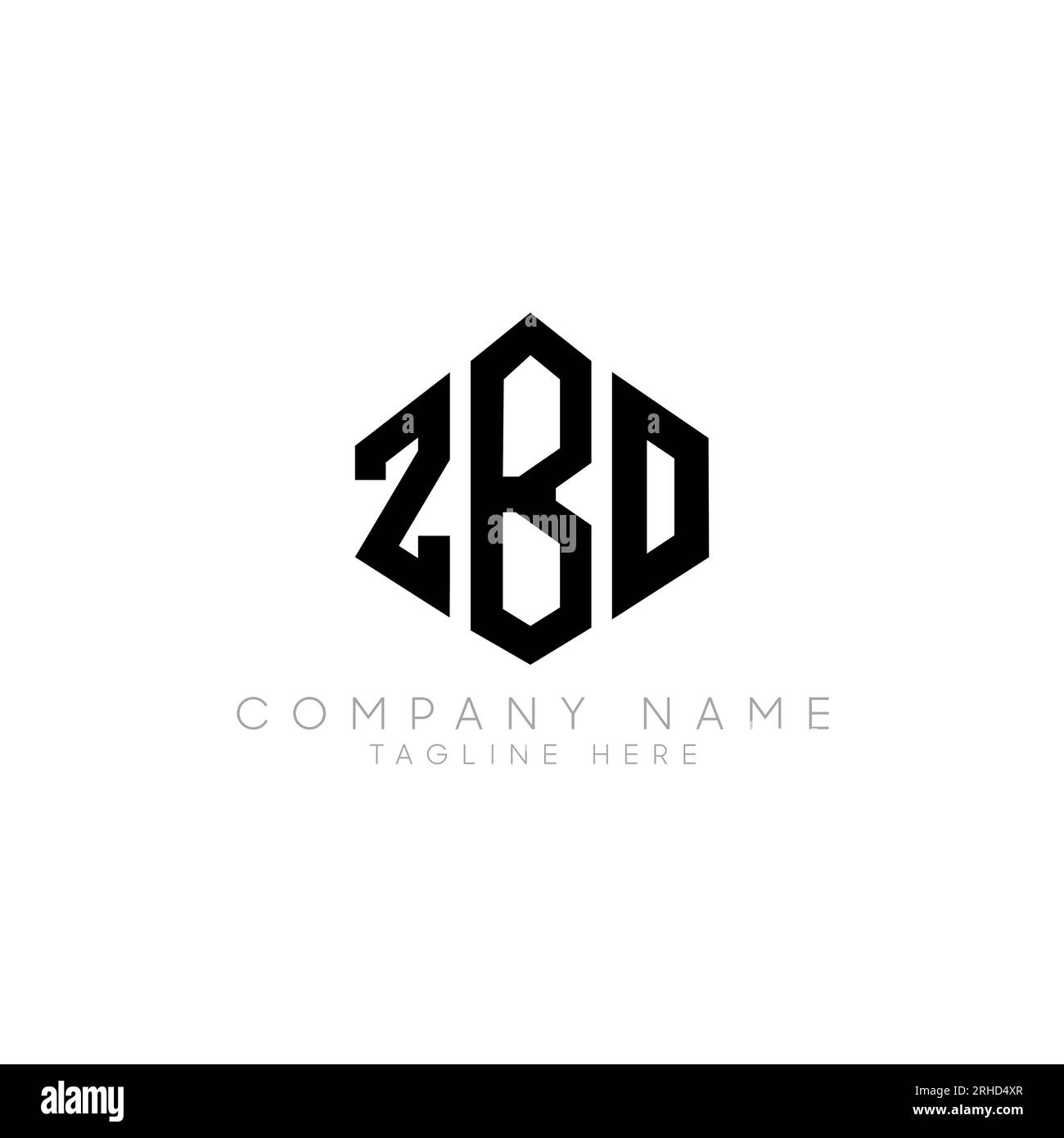 Zbo logo design hi-res stock photography and images - Alamy