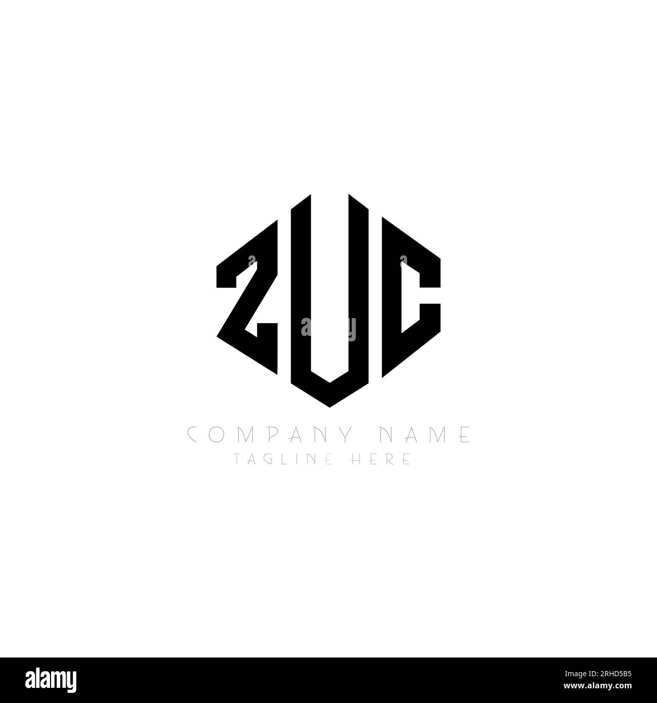 Zuc logo design hi-res stock photography and images - Alamy