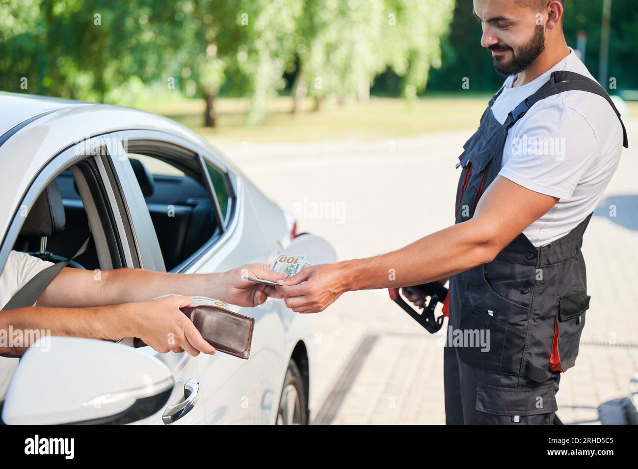 Large professional automobile service station hi-res stock photography ...