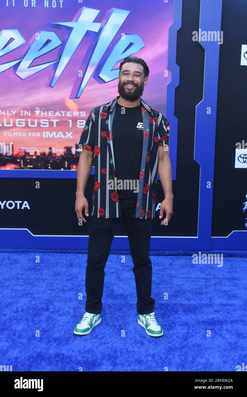 Los Angeles, California, USA 15th August 2023 MMA Fighter Rick Zelada ...