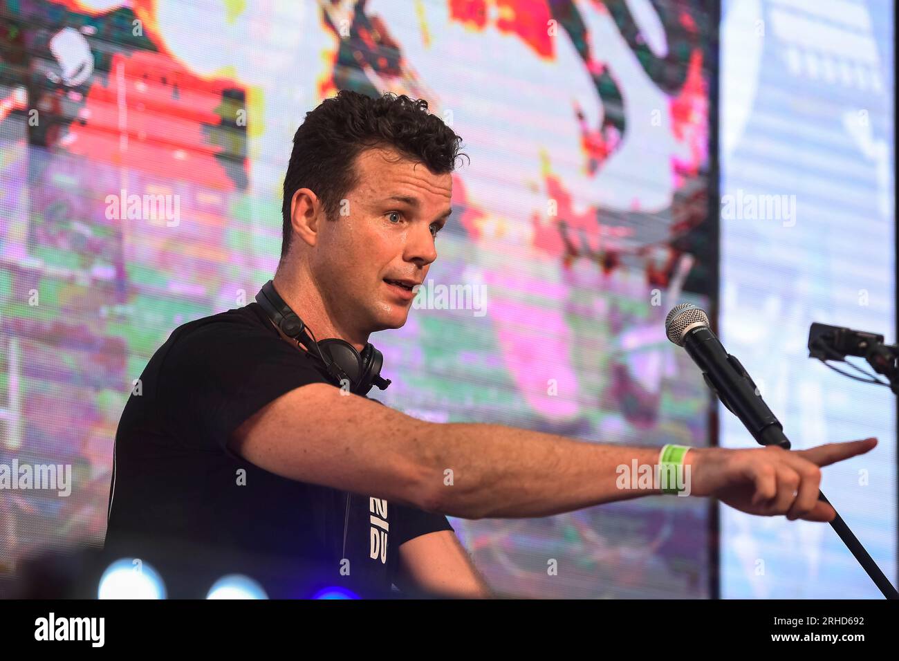 Sydney, Australia - November 2nd 2019 - Tom Lowndes (DJ Tom Loud ...