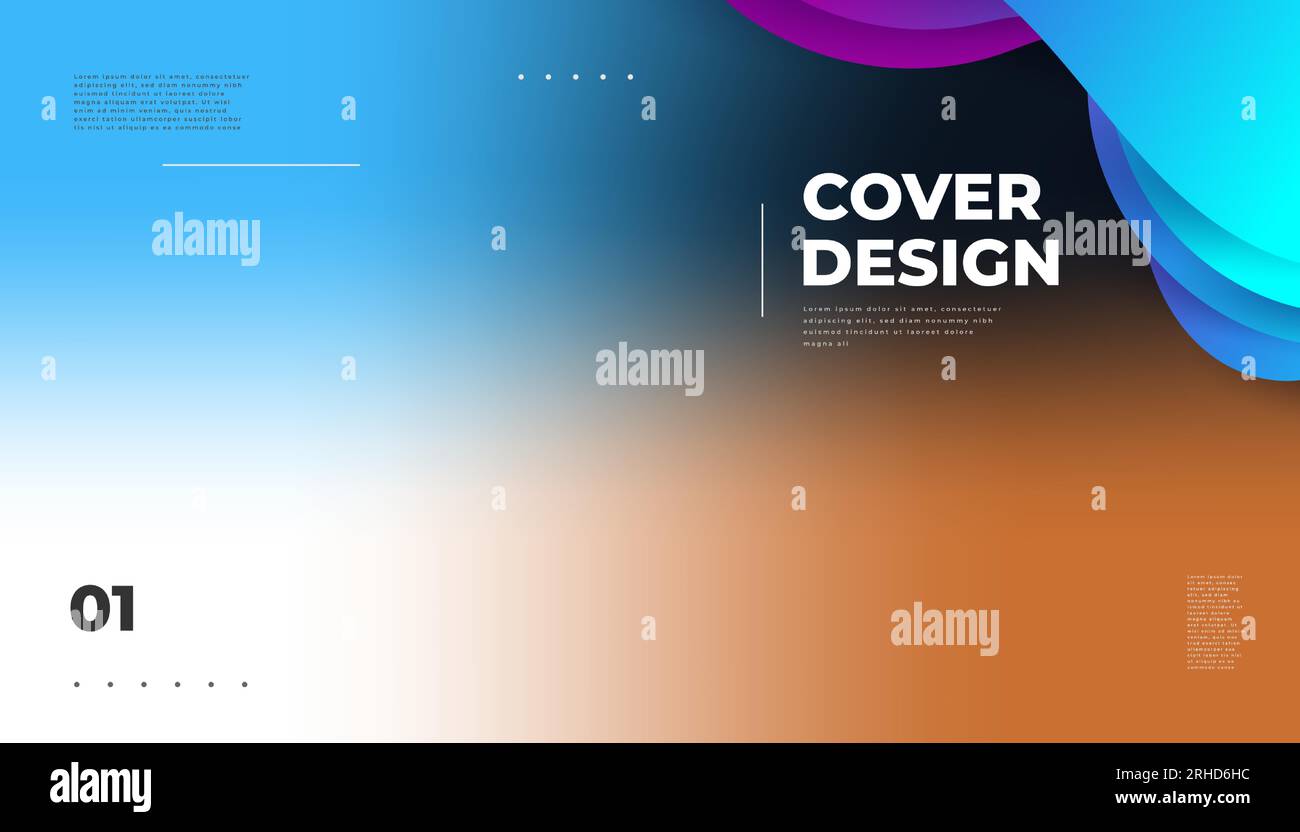 Modern magazine covers Stock Vector Images - Alamy