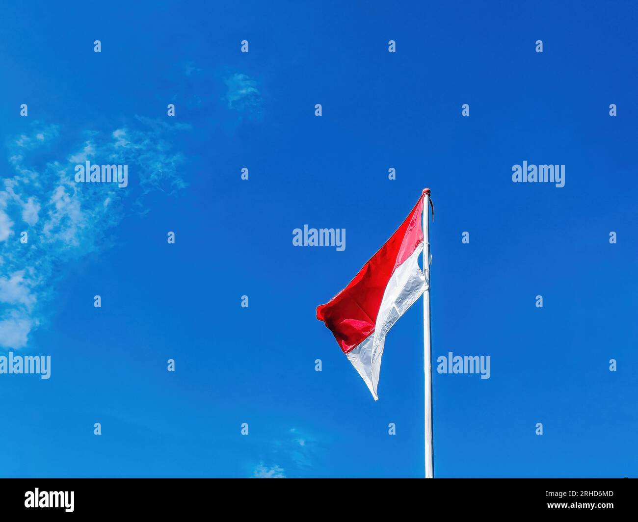 Wallpaper Bendera Jphots White Indonesia Flag Hi Res Stock Photography