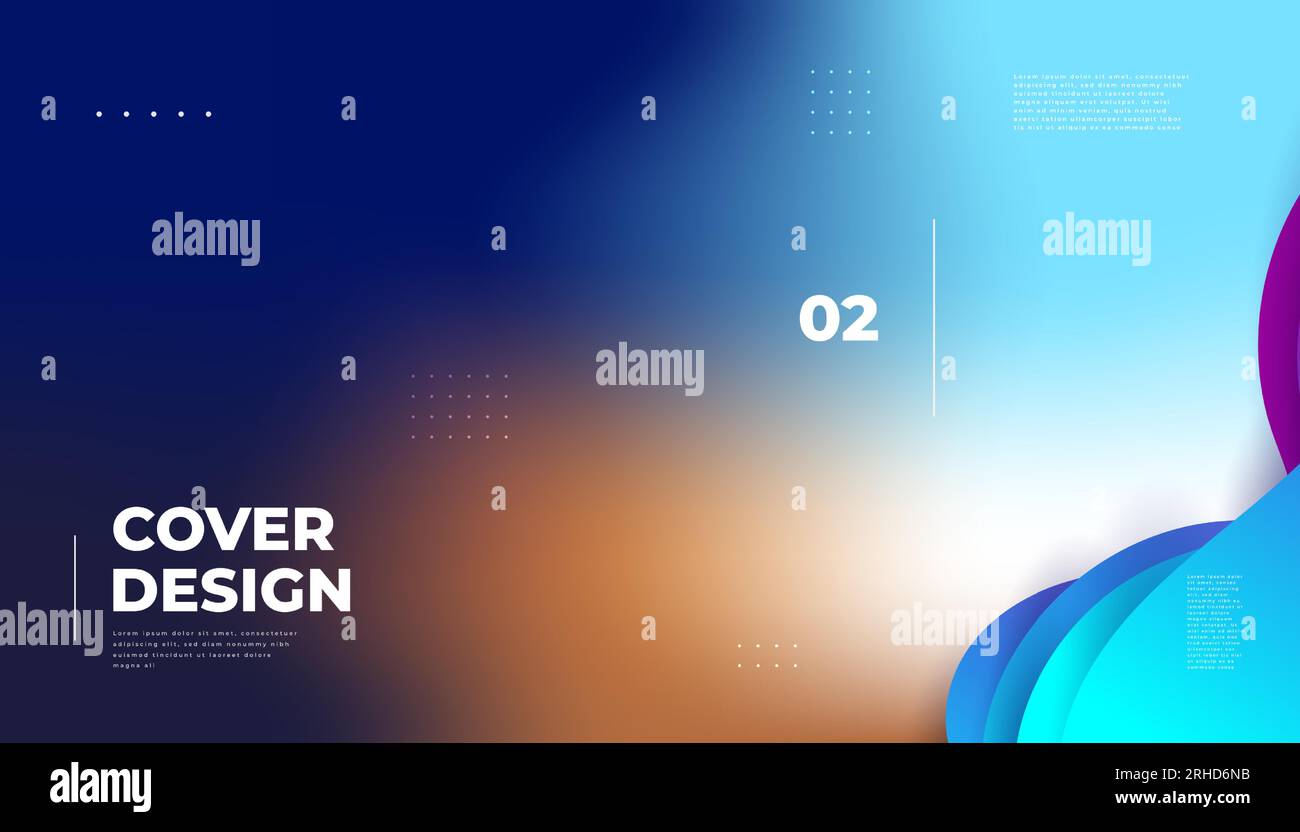 Modern magazine covers Stock Vector Images - Alamy