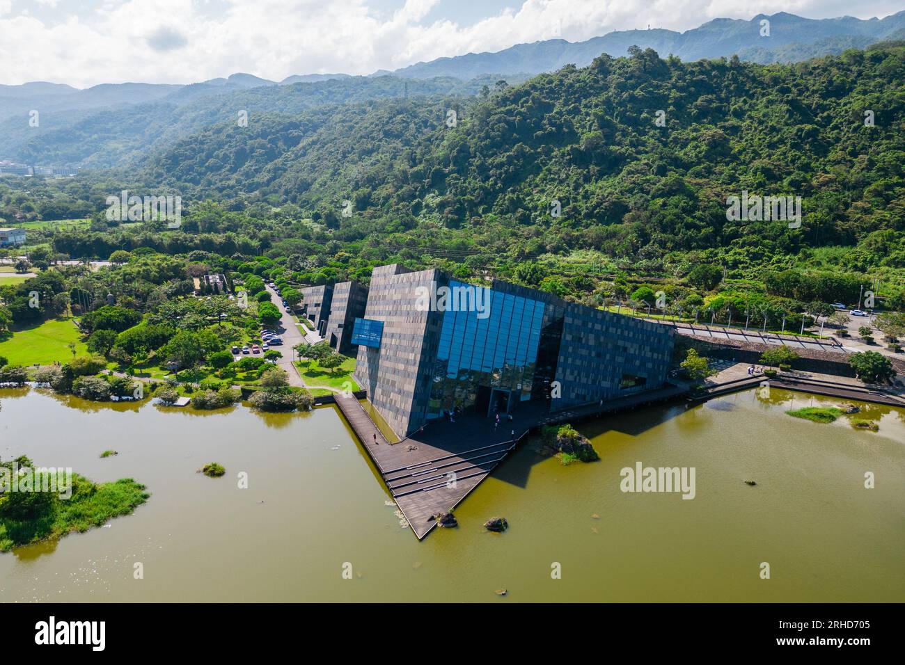 Lanyang Museum in Yilan county, Taiwan. design isinspired by the ...