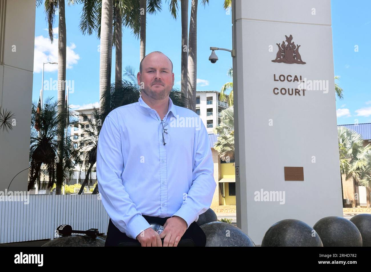 Darwin, Australia. 16th Aug, 2023. Former Senior Sergeant Daniel ...