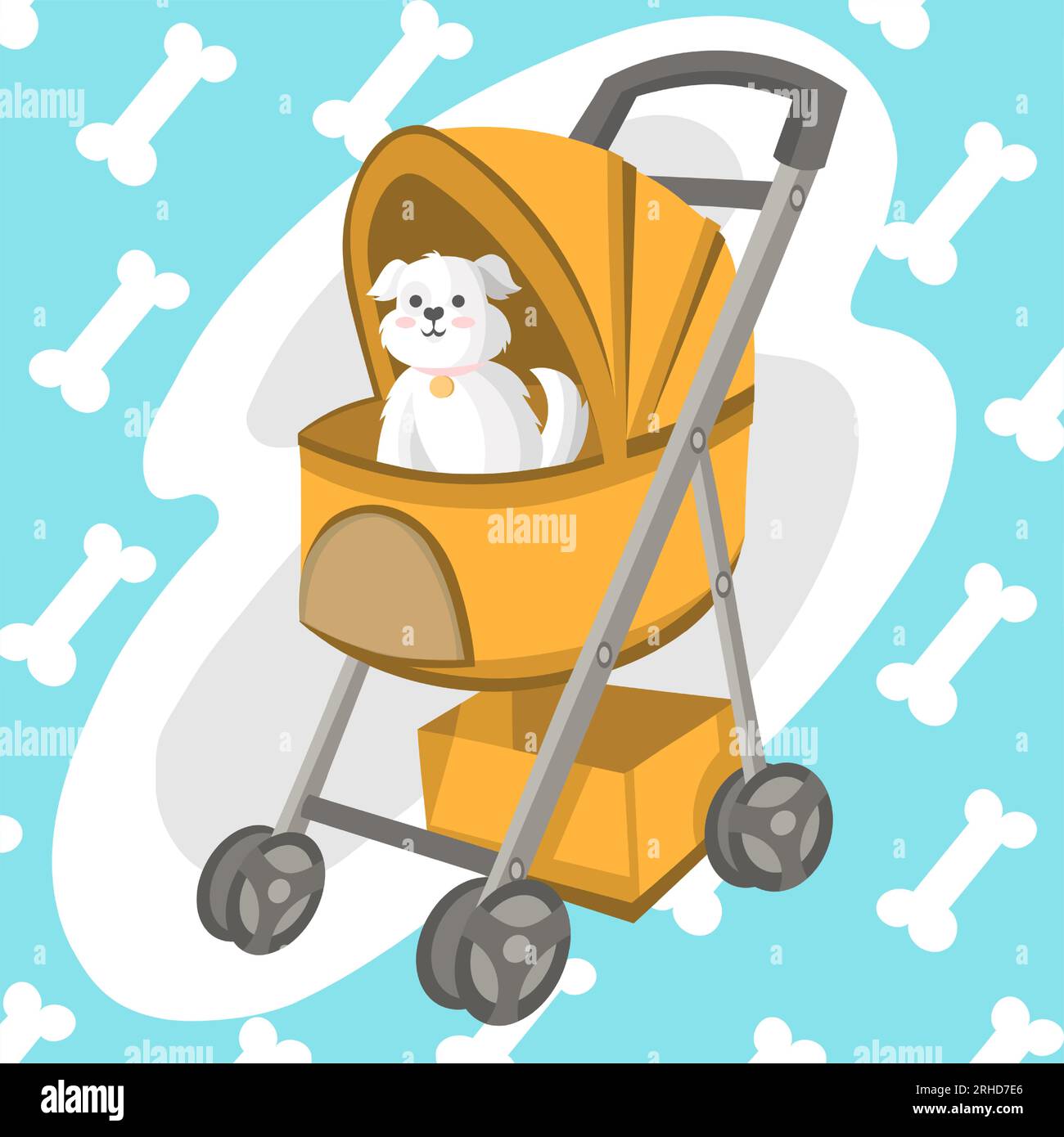 Spoilt dog Stock Vector Images - Alamy