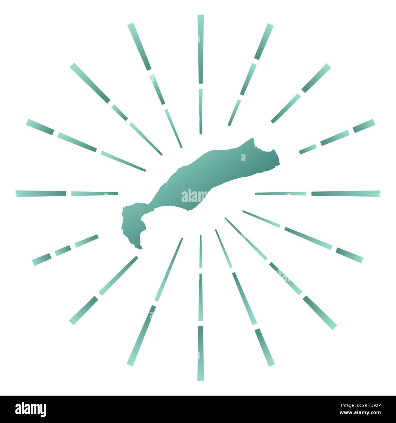 Kos greece map Cut Out Stock Images & Pictures - Alamy