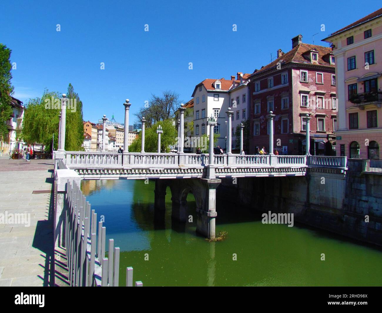 Cobblers bridge ljubljana hi-res stock photography and images - Alamy