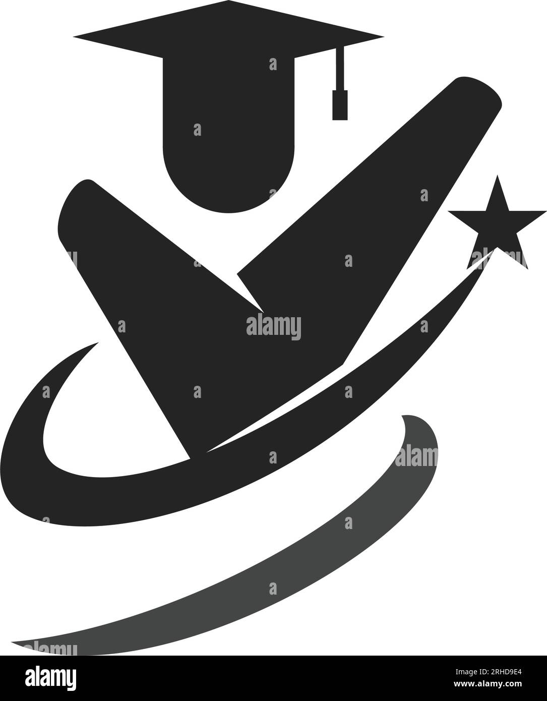 learning logo template Isolated. Brand Identity. Icon Abstract Vector ...