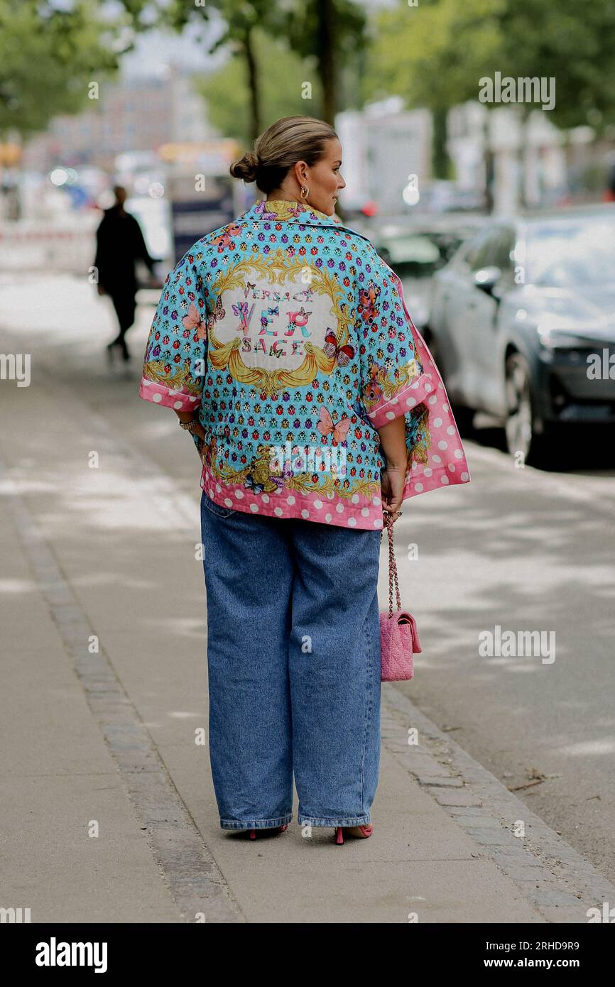 Copenhagen, Denmark. 10th Aug, 2023. Street style, Janka Polliani ...