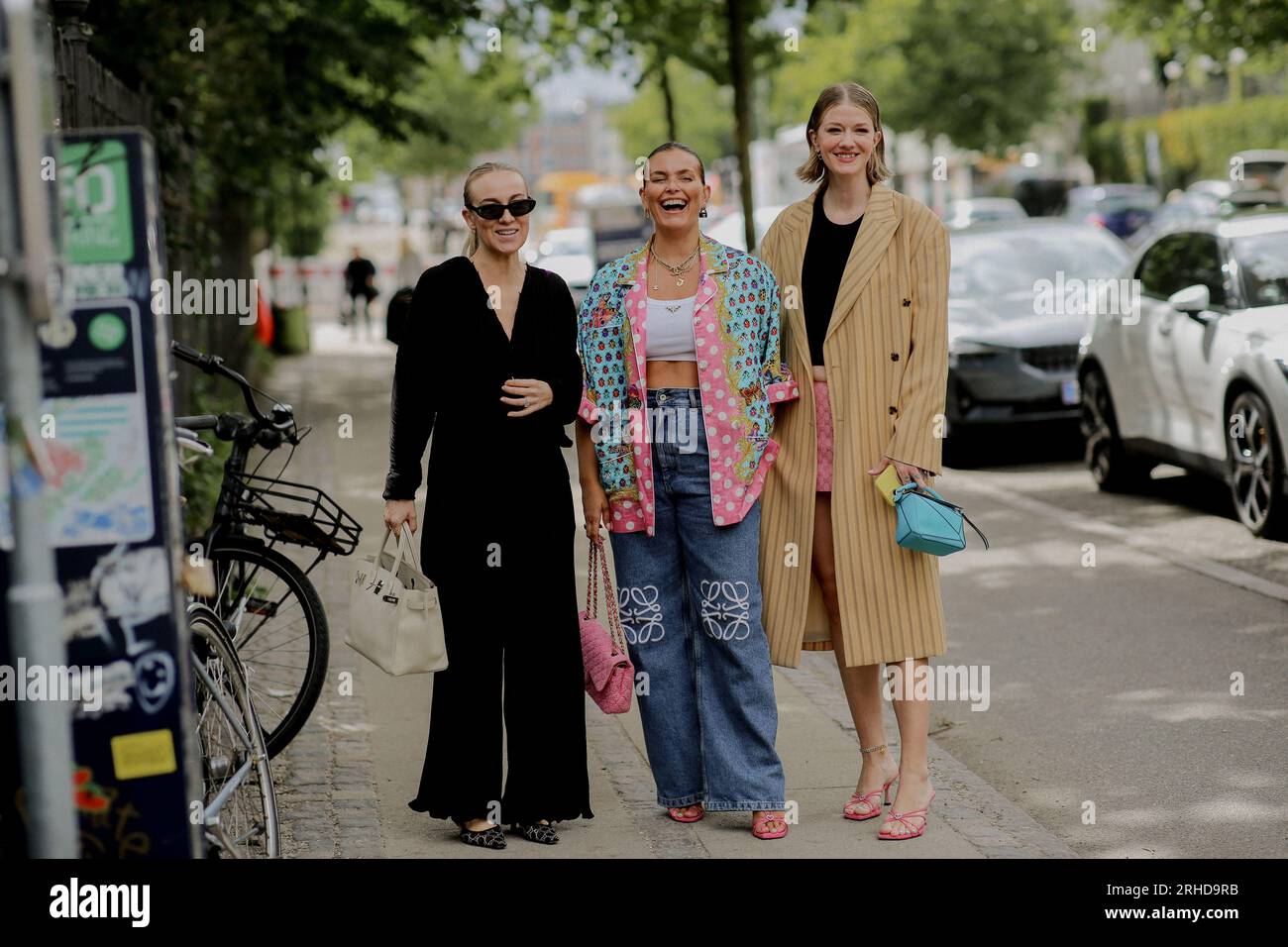 Copenhagen, Denmark. 10th Aug, 2023. Street style, Sandra Hagelstam ...