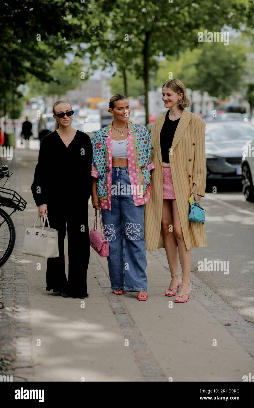 Copenhagen, Denmark. 10th Aug, 2023. Street style, Sandra Hagelstam ...