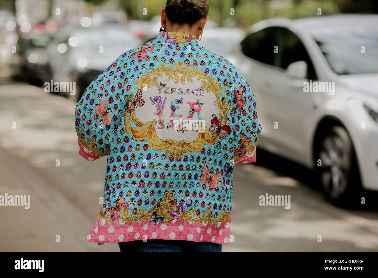Copenhagen, Denmark. 10th Aug, 2023. Street style, Janka Polliani ...