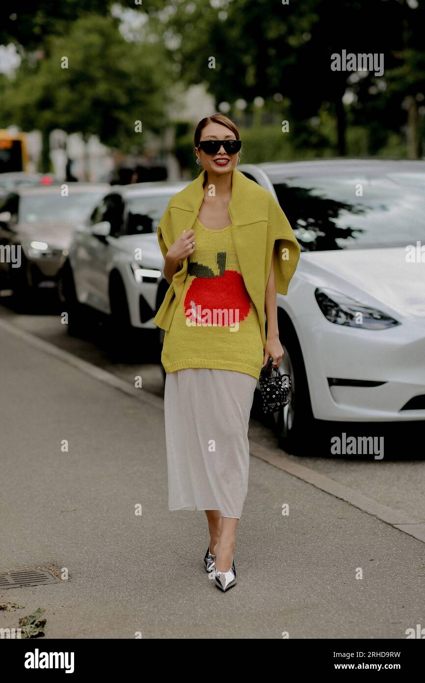 Copenhagen, Denmark. 10th Aug, 2023. Street style, Rosana Chloe Lai ...