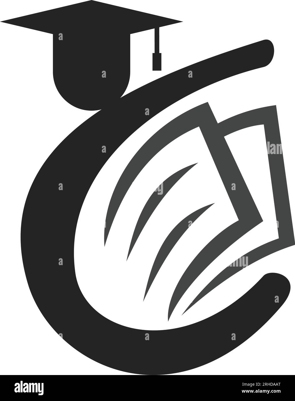 learning logo template Isolated. Brand Identity. Icon Abstract Vector ...