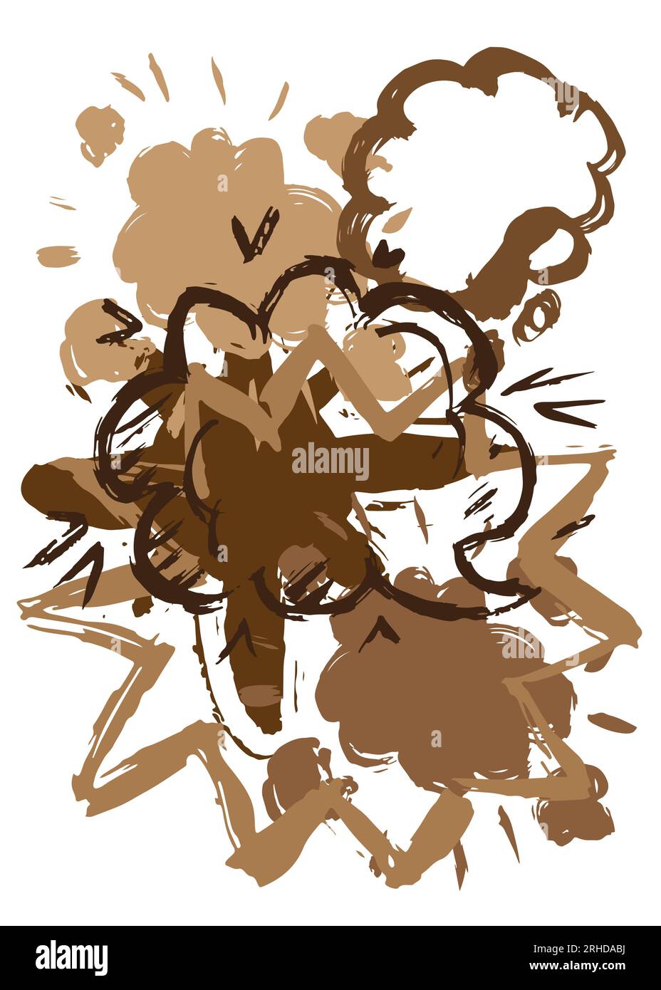 Brown environment Stock Vector Images - Alamy